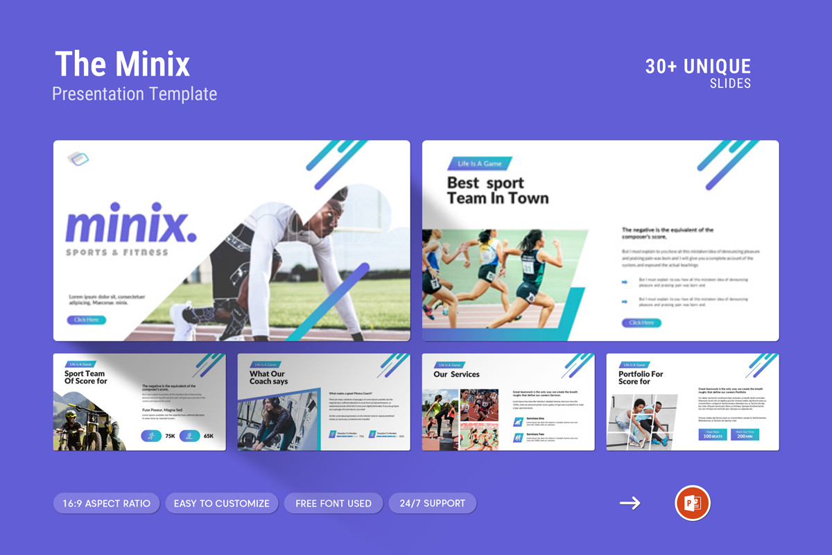 minix PowerPoint Presentation Template | Nulivo Market