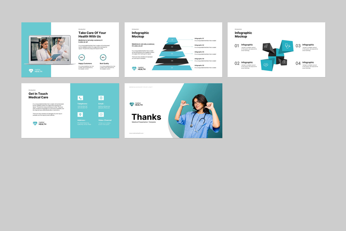 Madical Health Google Slides Presentation Template | Nulivo Market