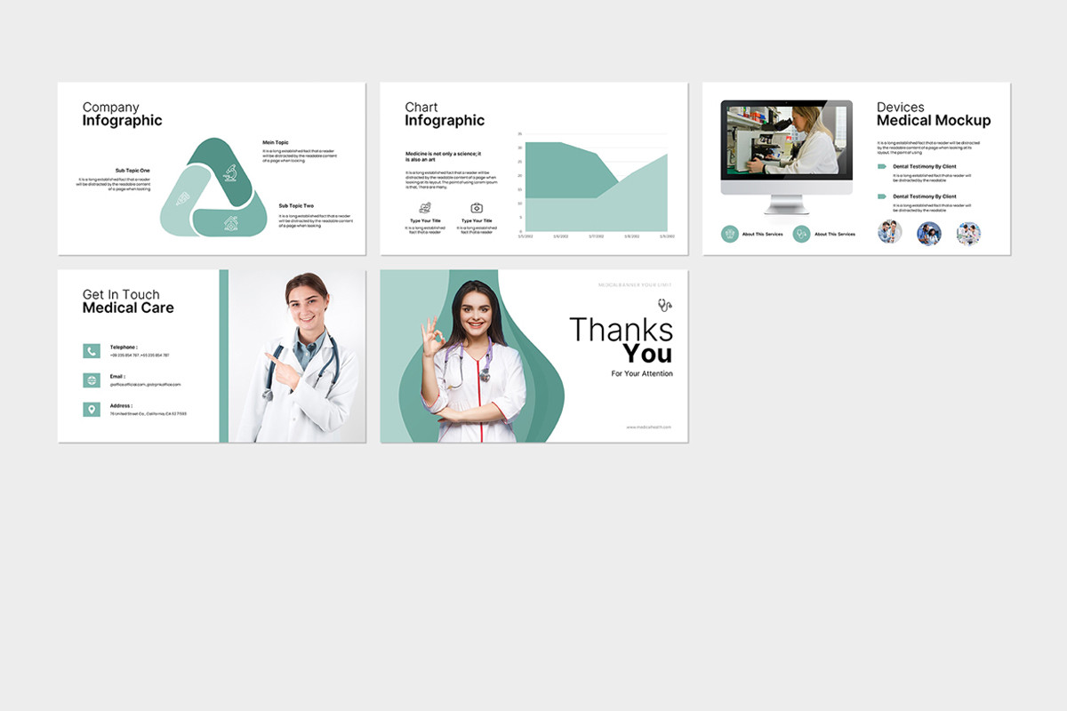 Medical Health PowerPoint Presentation Template | Nulivo Market