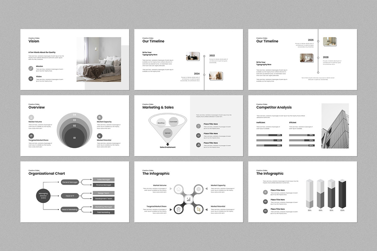 Massive Creative PowerPoint Presentation Template | Nulivo Market