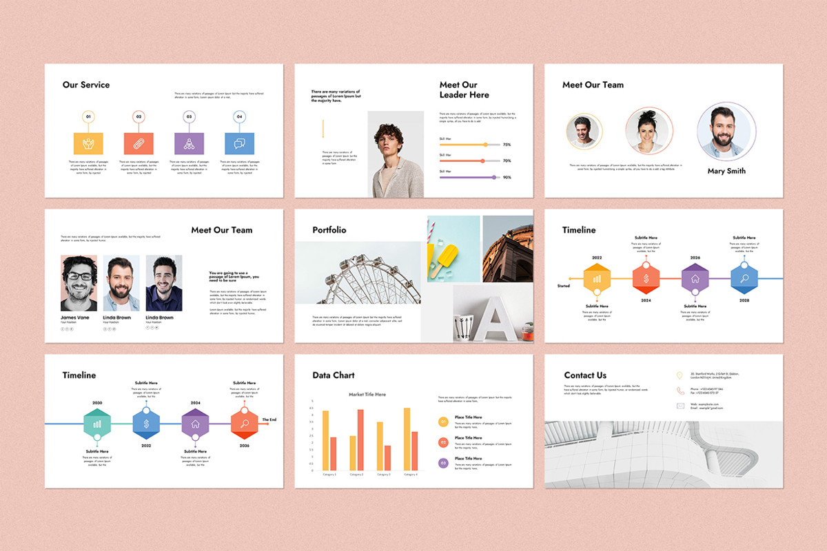 Creative Keynote Presentation Template | Nulivo Market