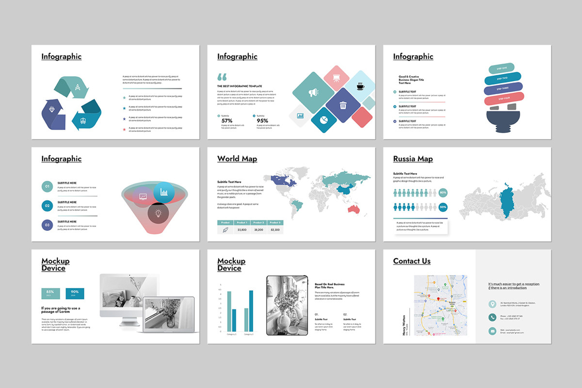 Business Plan PowerPoint Presentation Template | Nulivo Market