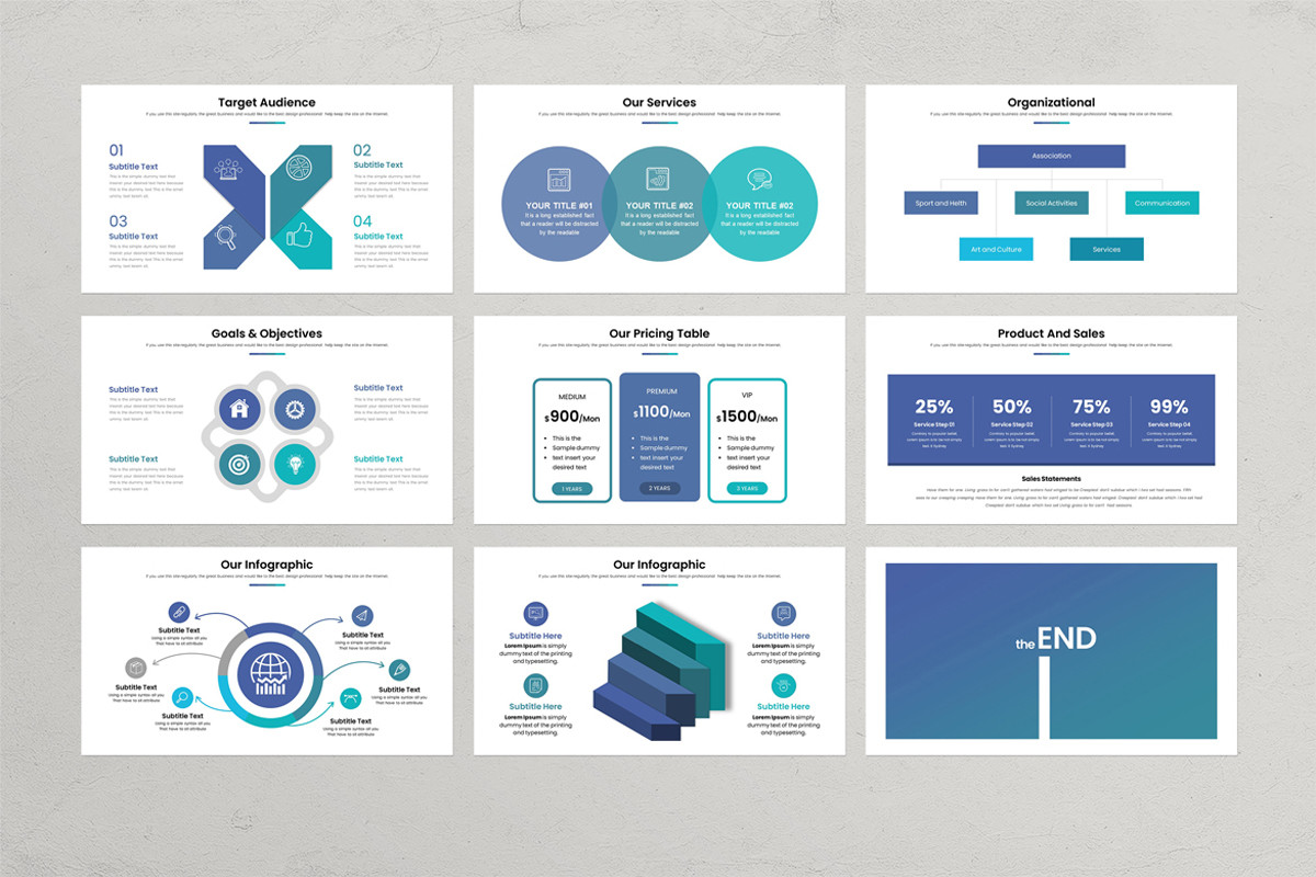 Project Proposal PowerPoint Presentation Template | Nulivo Market