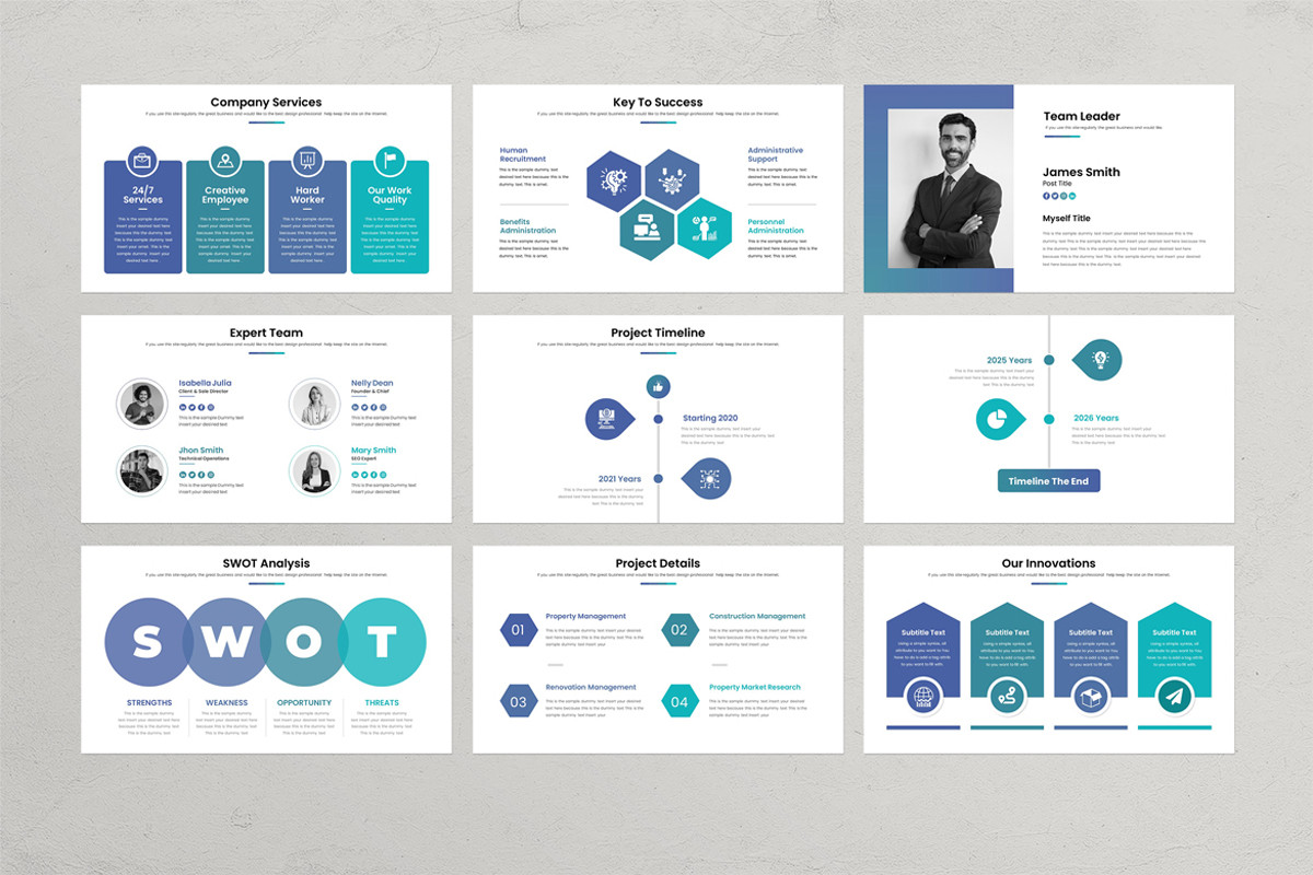 Project Proposal Google Slides Presentation Template | Nulivo Market