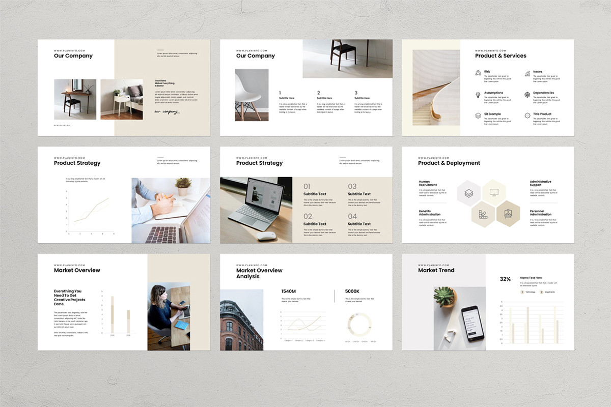 Business Plan PowerPoint Presentation Template | Nulivo Market
