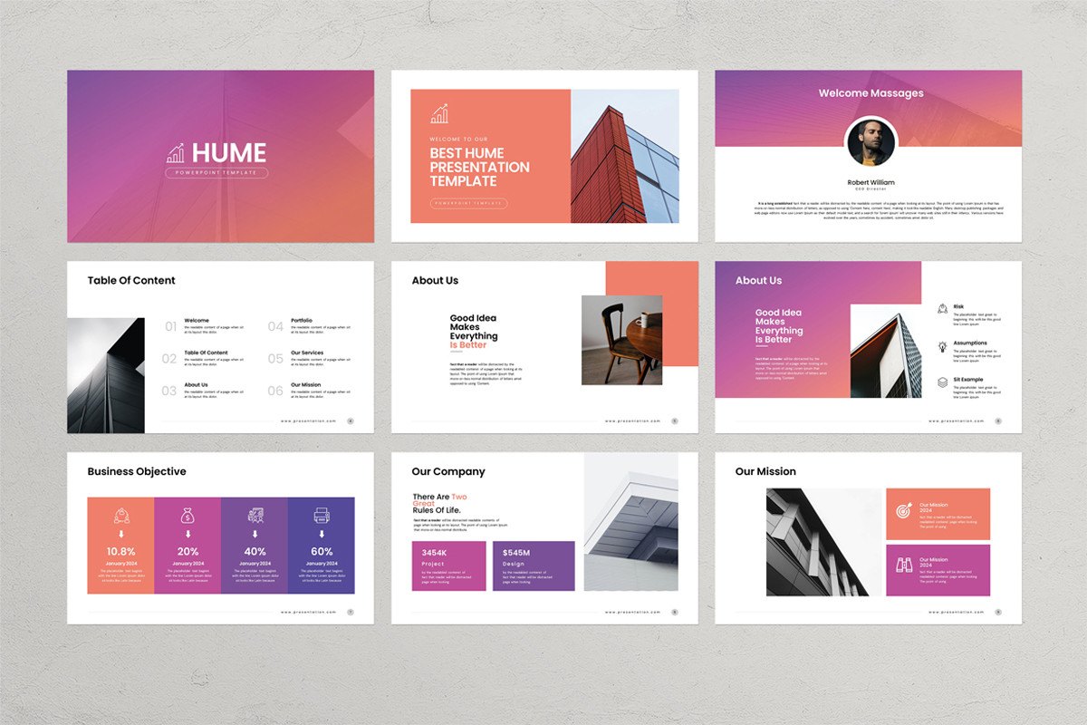 Business Google Slides Presentation Template | Nulivo Market