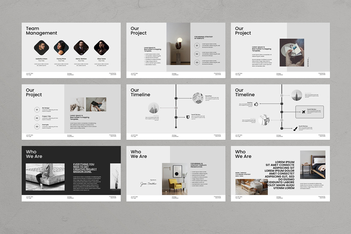 Business Strategy Google Slides Presentation Template | Nulivo Market