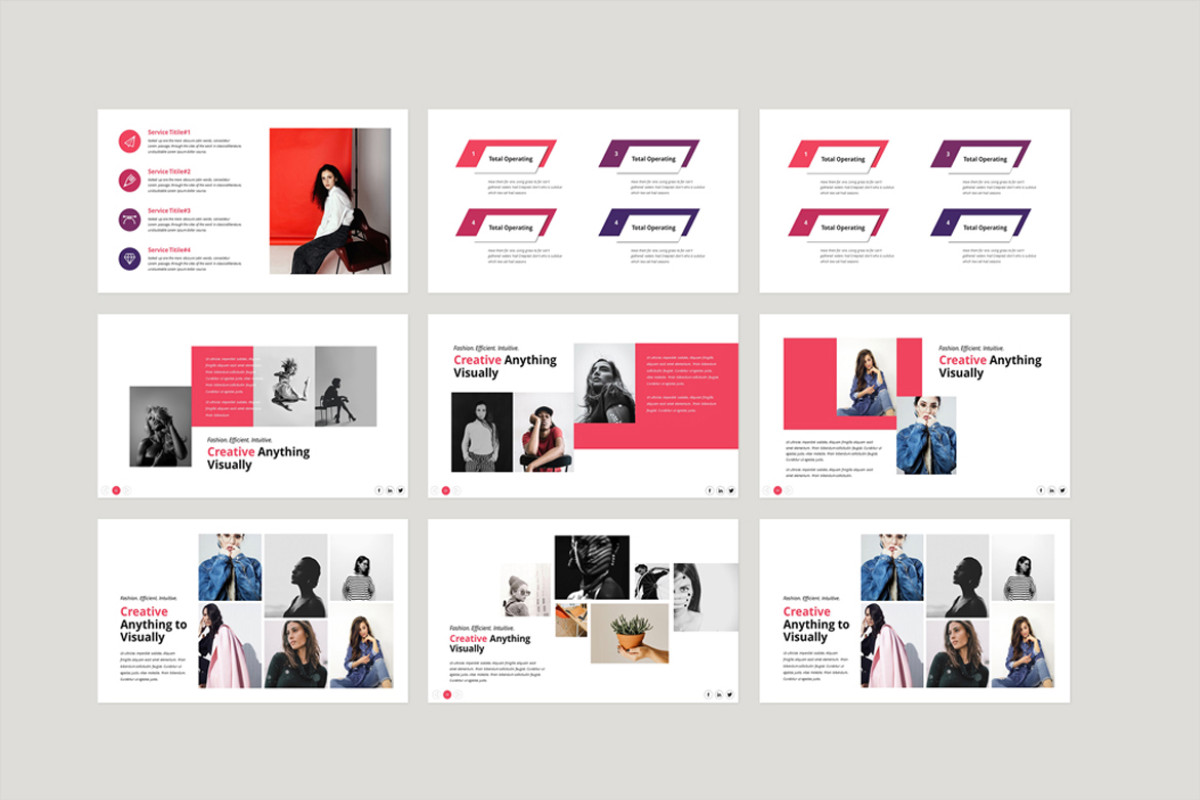 Portfolio Keynote Presentation Template | Nulivo Market