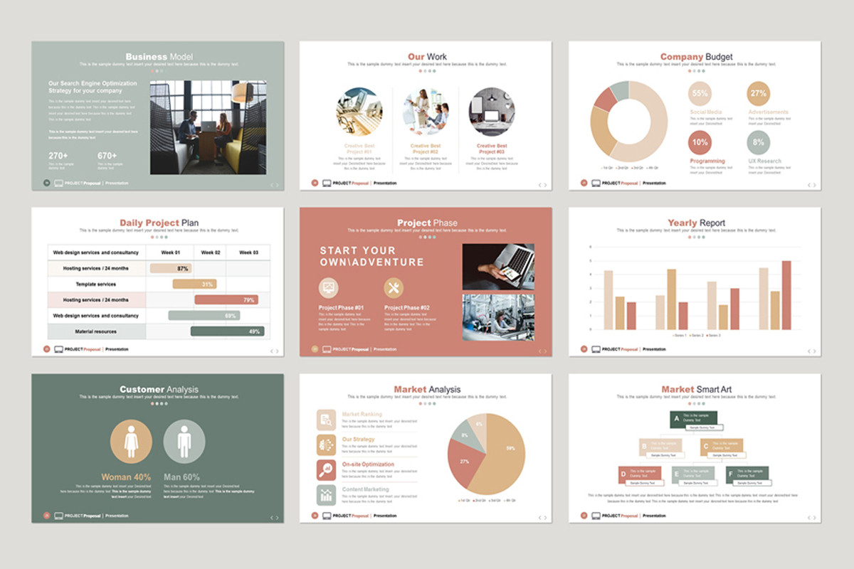 Proposal PowerPoint Presentation Template | Nulivo Market