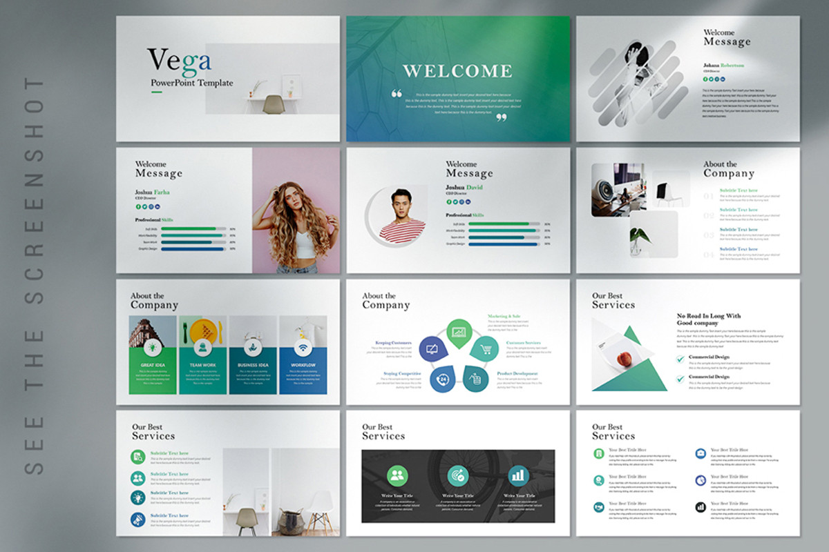 Business PowerPoint Presentation Template | Nulivo Market