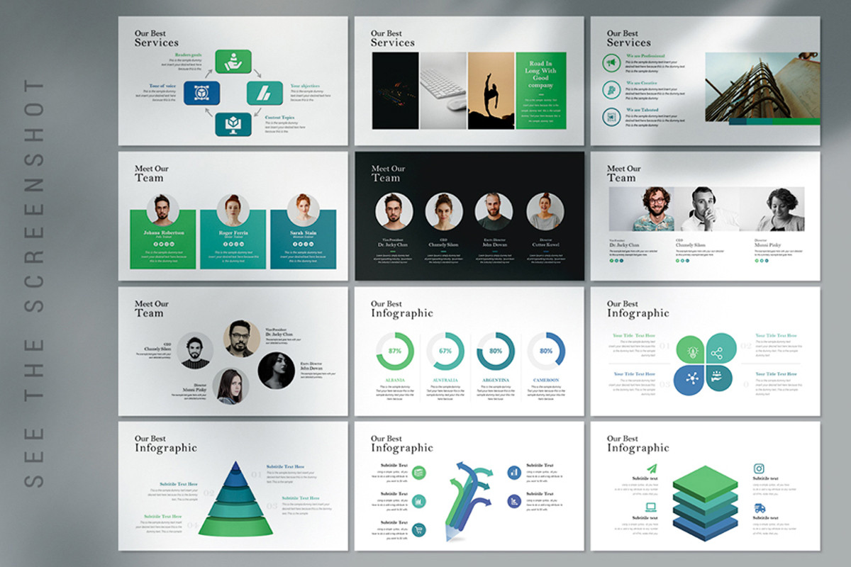Business PowerPoint Presentation Template | Nulivo Market