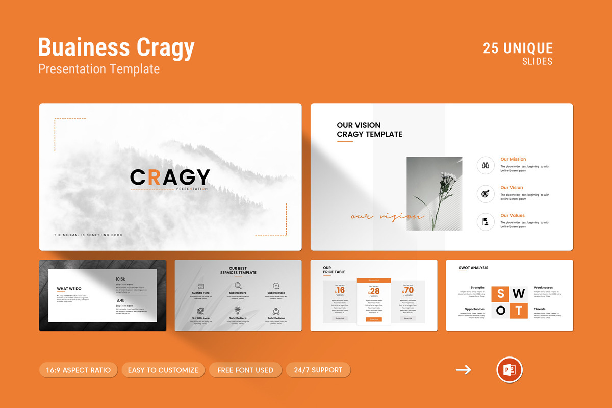 Business PowerPoint Presentation Template | Nulivo Market