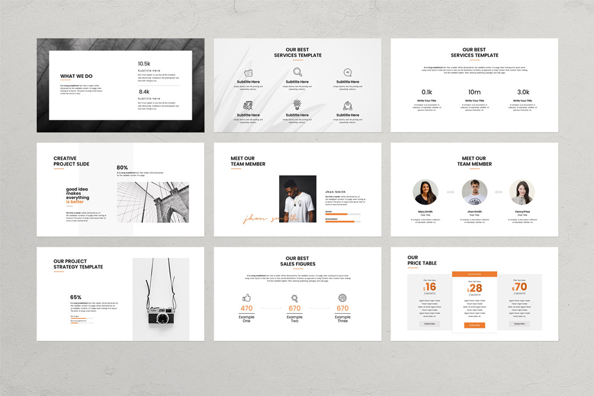 Business PowerPoint Presentation Template | Nulivo Market