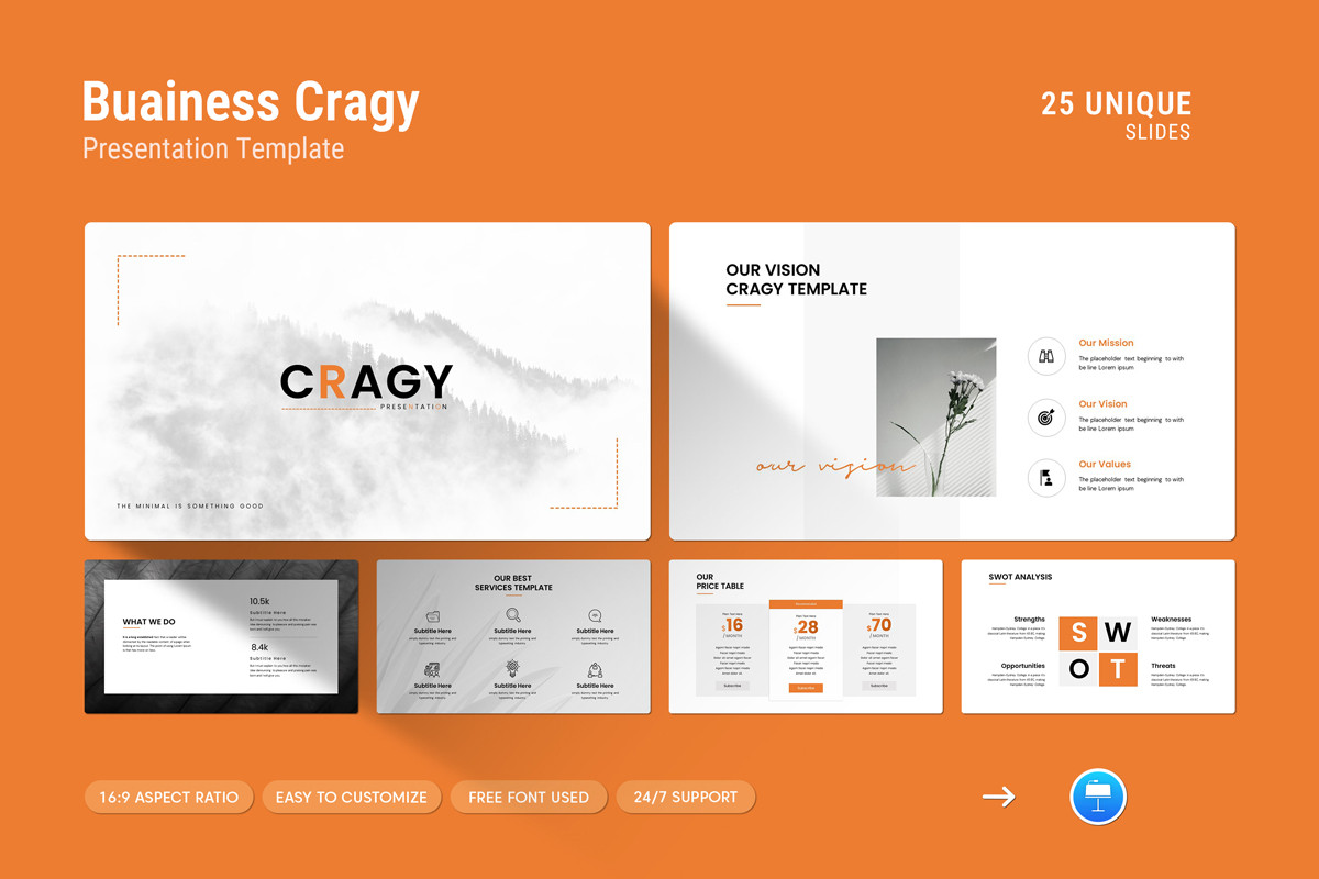 Business Keynote Presentation Template | Nulivo Market