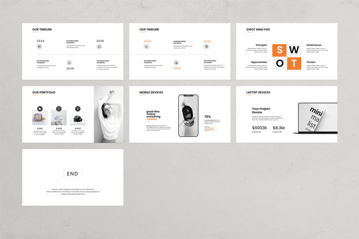 Business Keynote Presentation Template | Nulivo Market