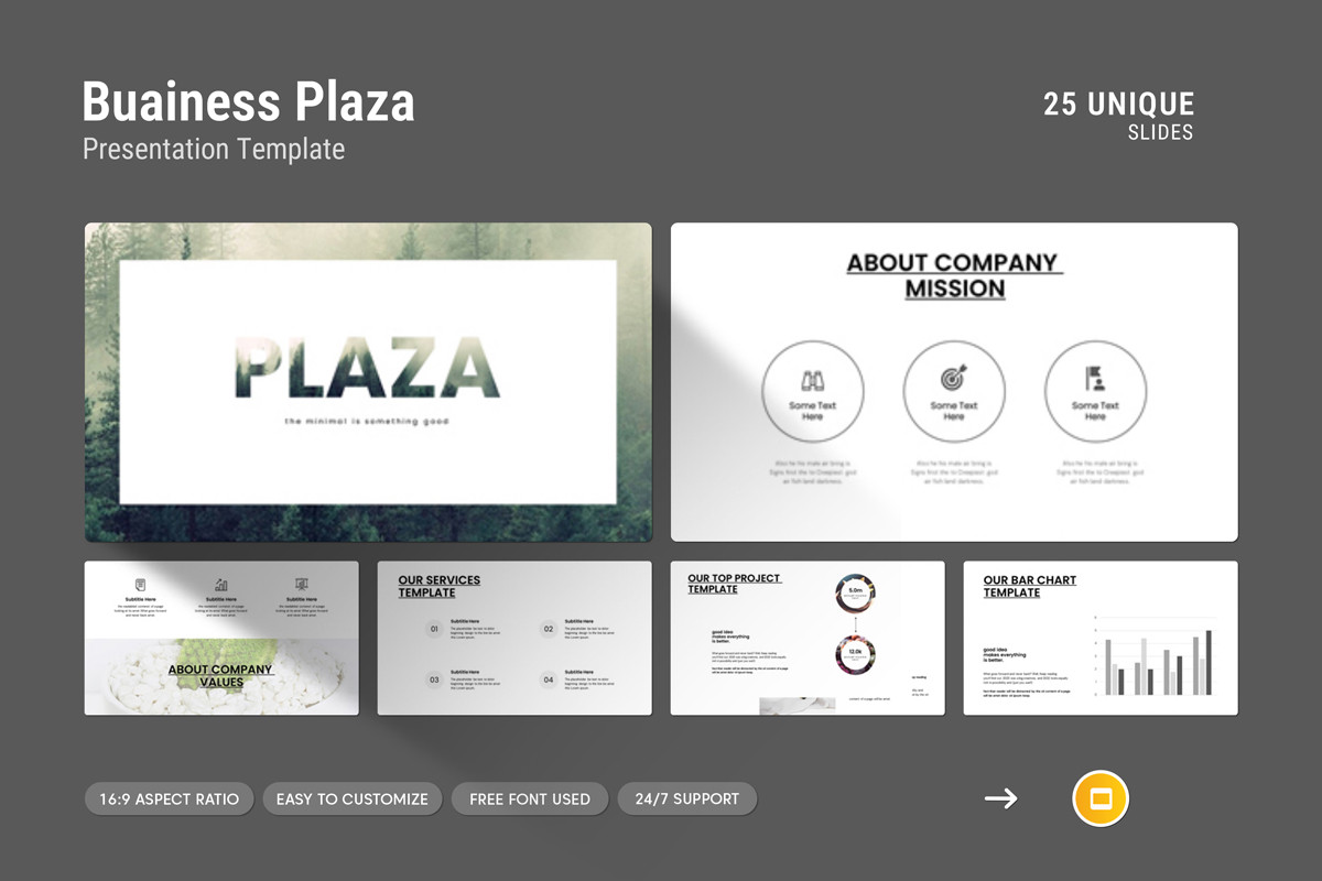 Business Google Slides Presentation Template | Nulivo Market