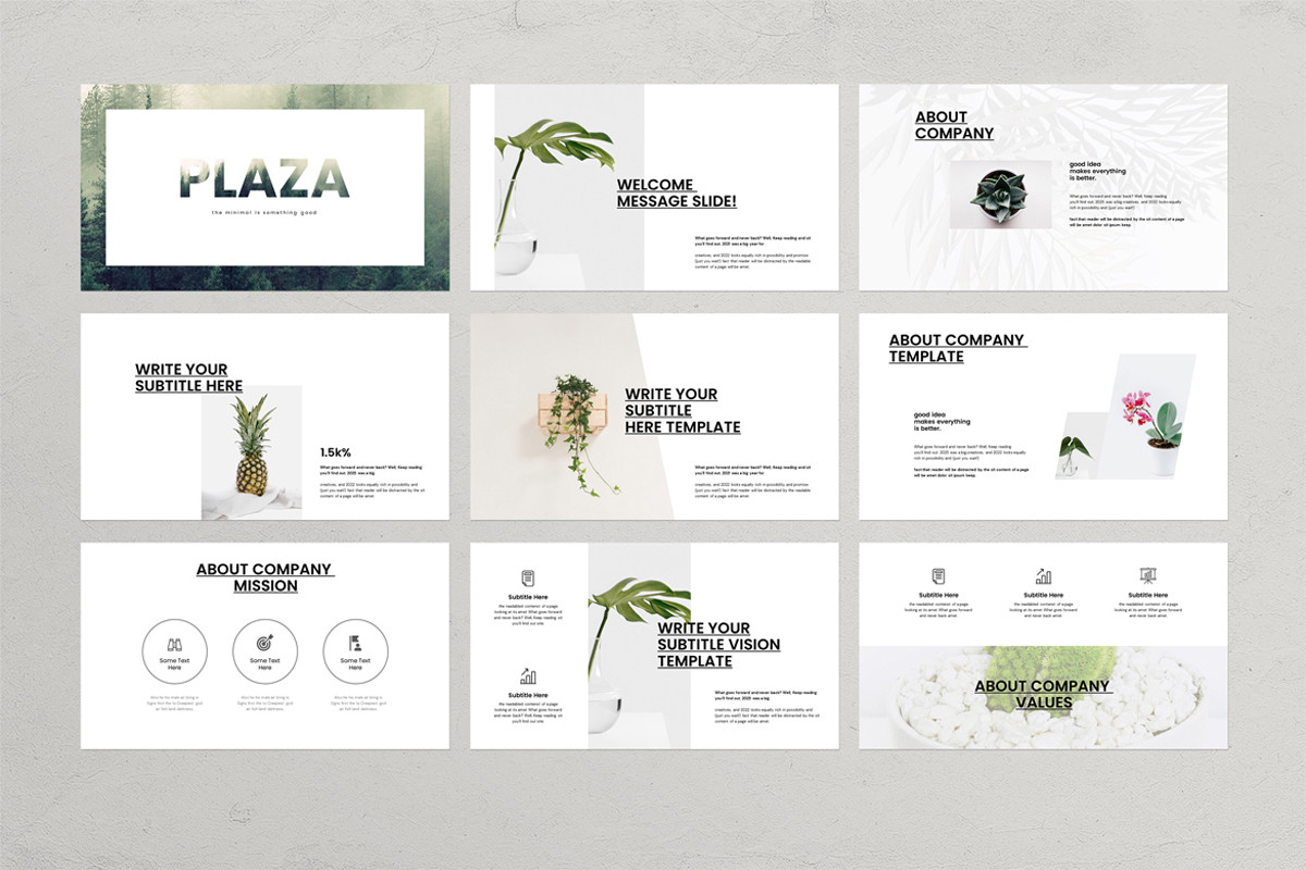 Business Google Slides Presentation Template | Nulivo Market