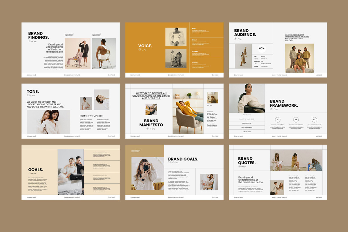 Brand Strategy PowerPoint Presentation Template | Nulivo Market