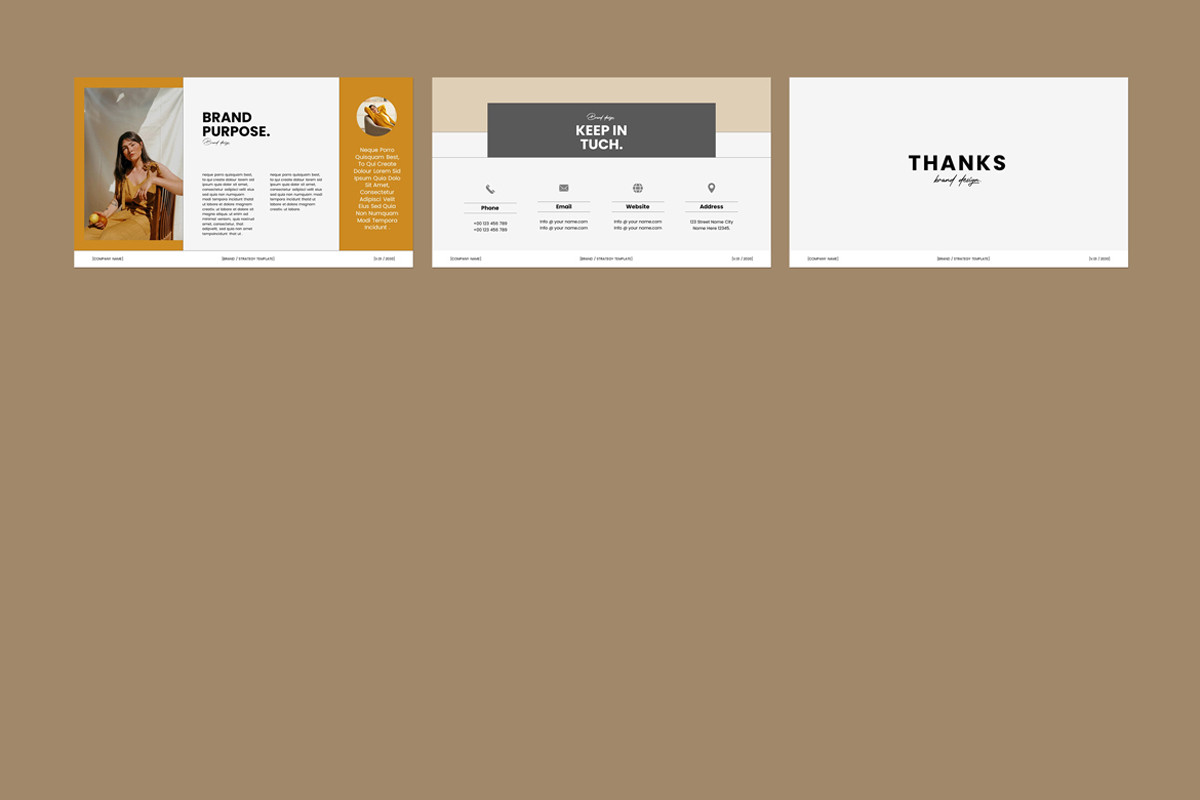 Brand Strategy PowerPoint Presentation Template | Nulivo Market