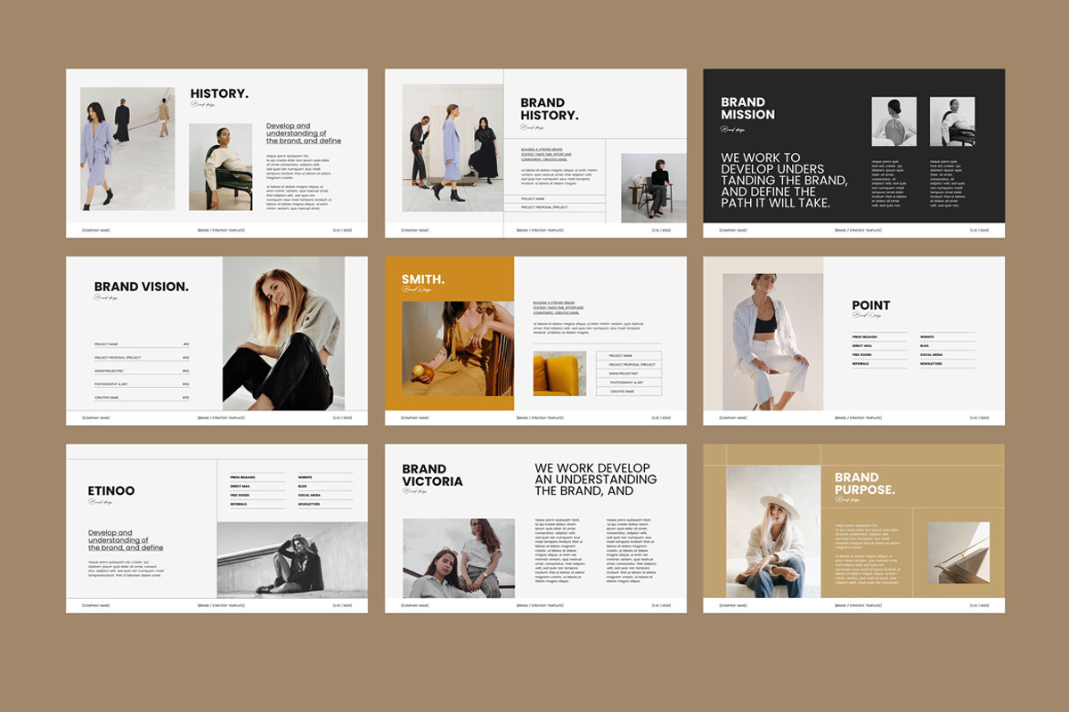Brand Strategy Google Slides Presentation Template | Nulivo Market
