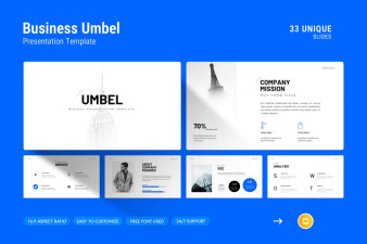 Minimal Google Slides Presentation Template | Nulivo Market