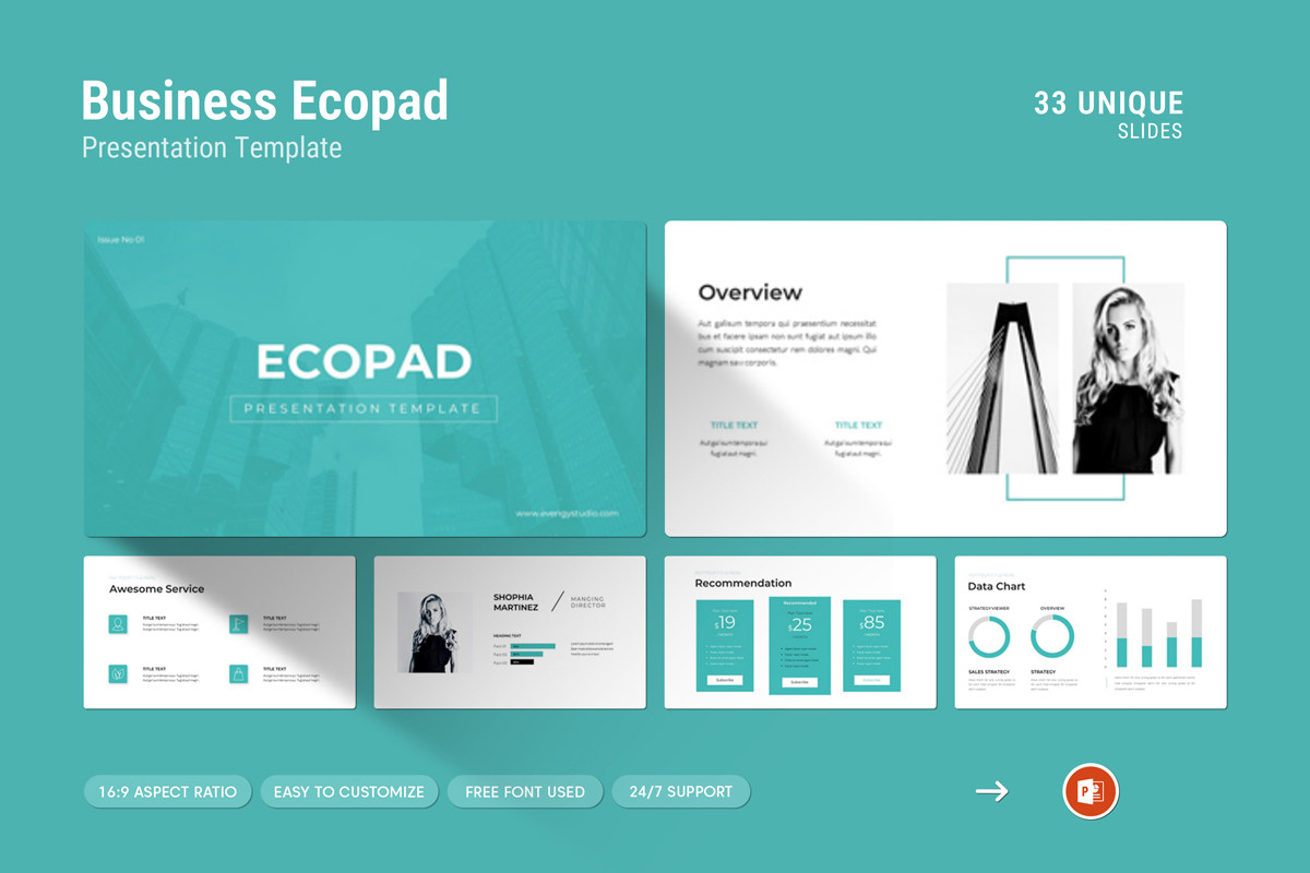 Business PowerPoint Presentation Template | Nulivo Market