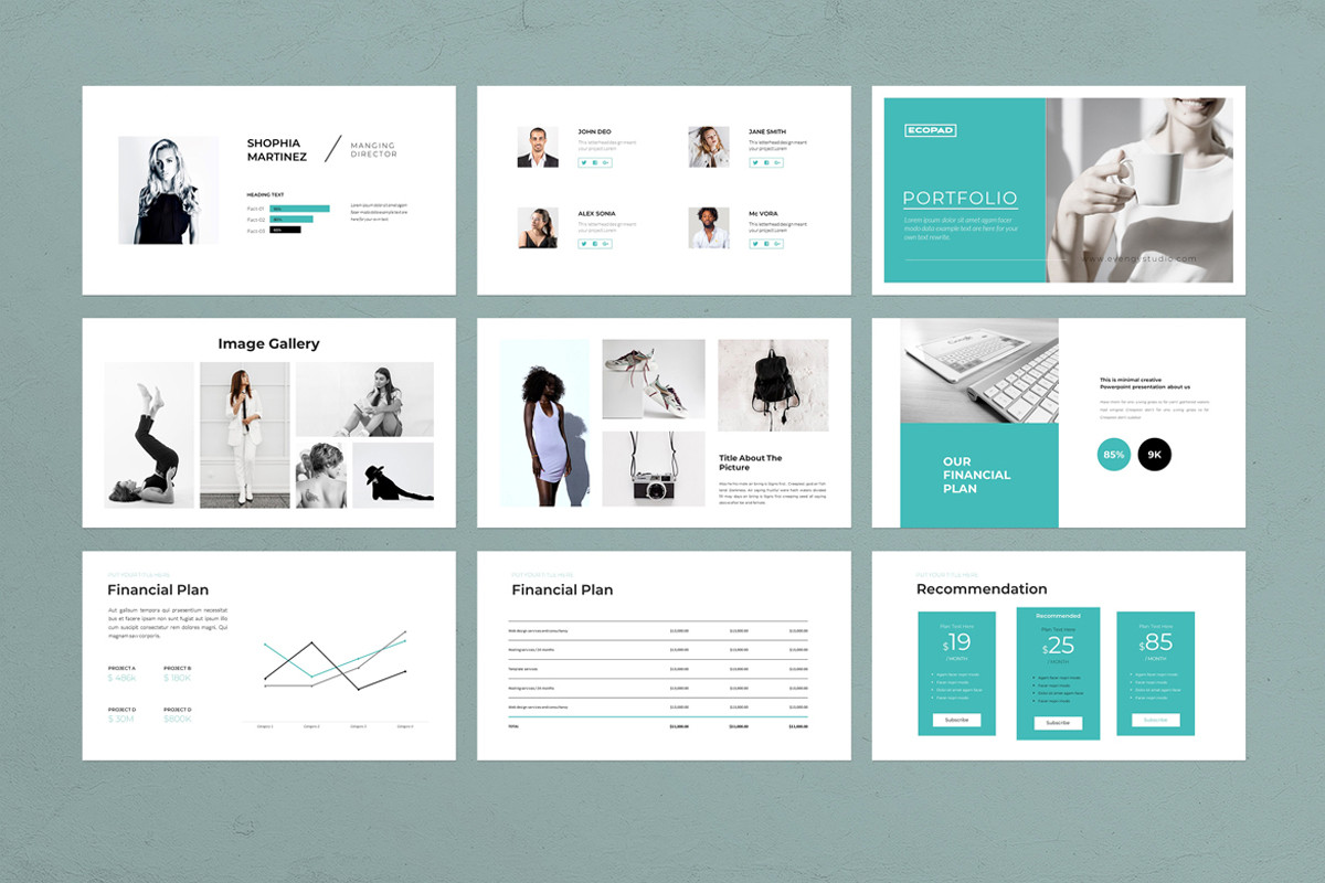 Business Google Slides Presentation Template | Nulivo Market