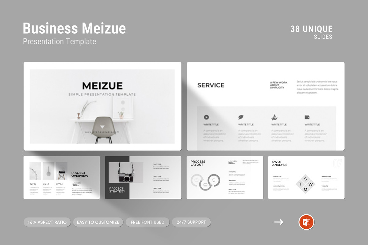 Business PowerPoint Presentation Template | Nulivo Market