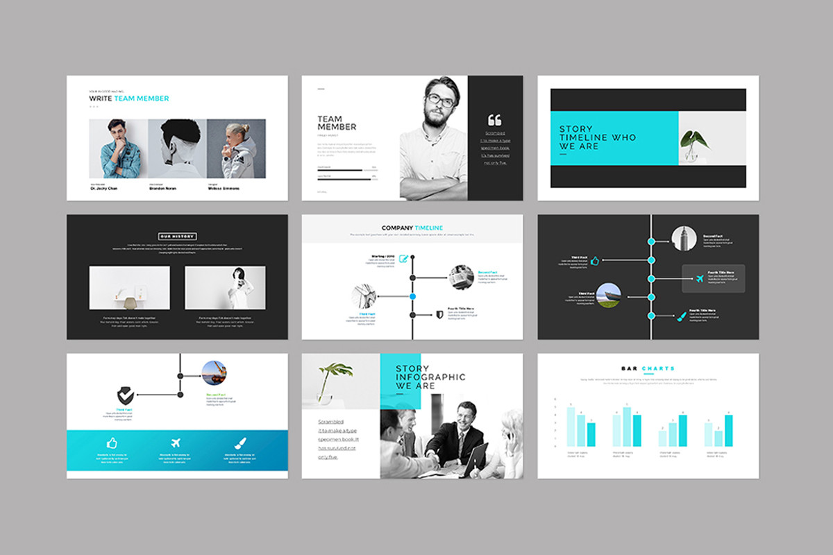 Minimal PowerPoint Presentation Template | Nulivo Market