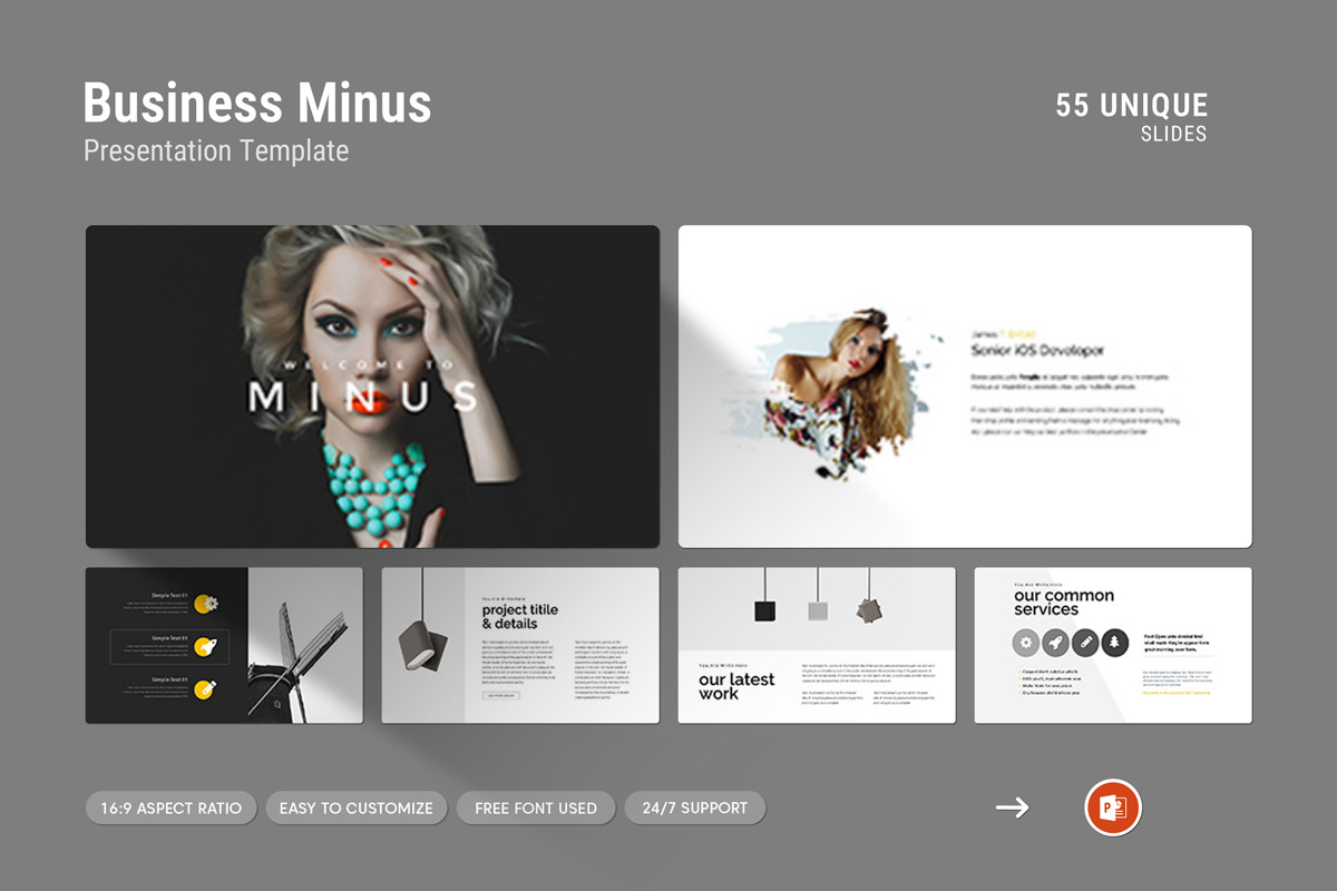 Business PowerPoint Presentation Template | Nulivo Market