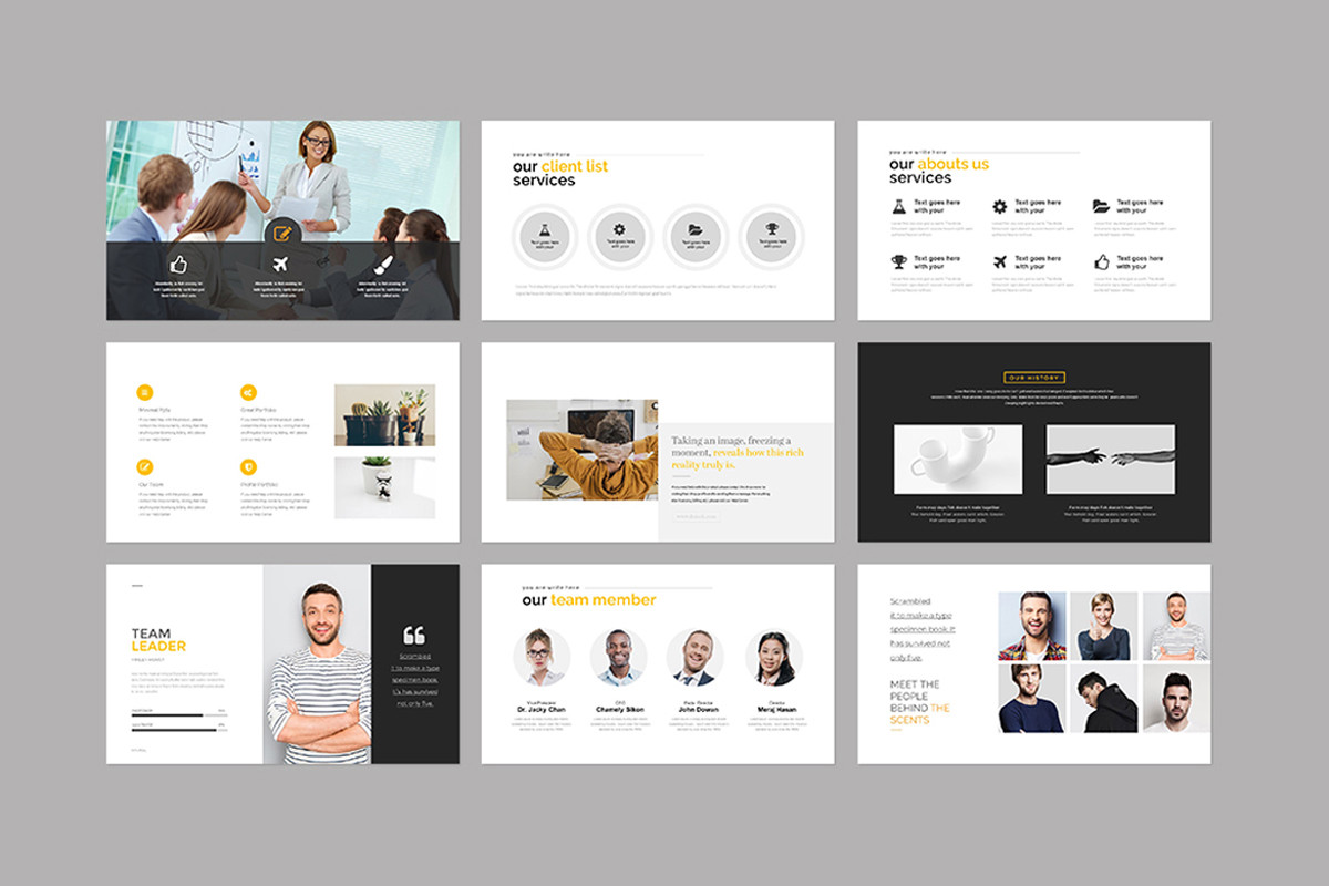 Business Google Slides Presentation Template | Nulivo Market