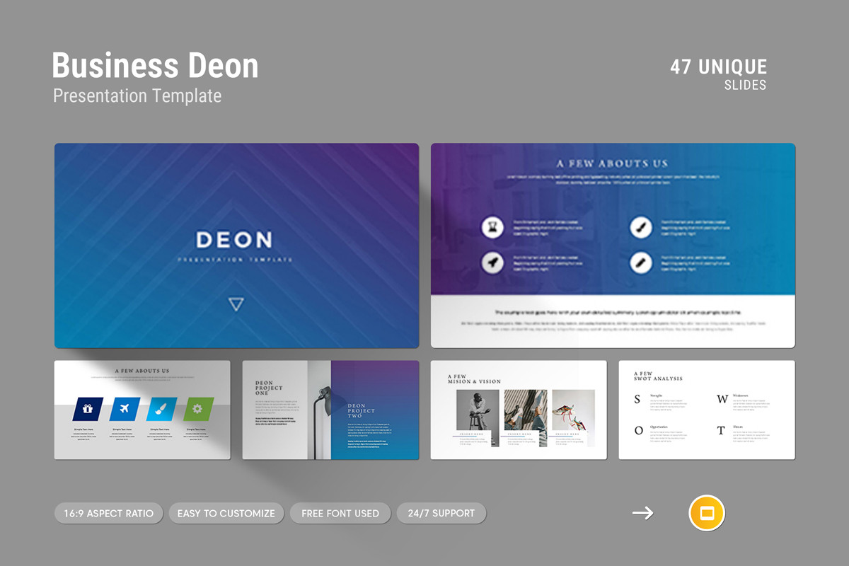 Business Google Slides Presentation Template | Nulivo Market