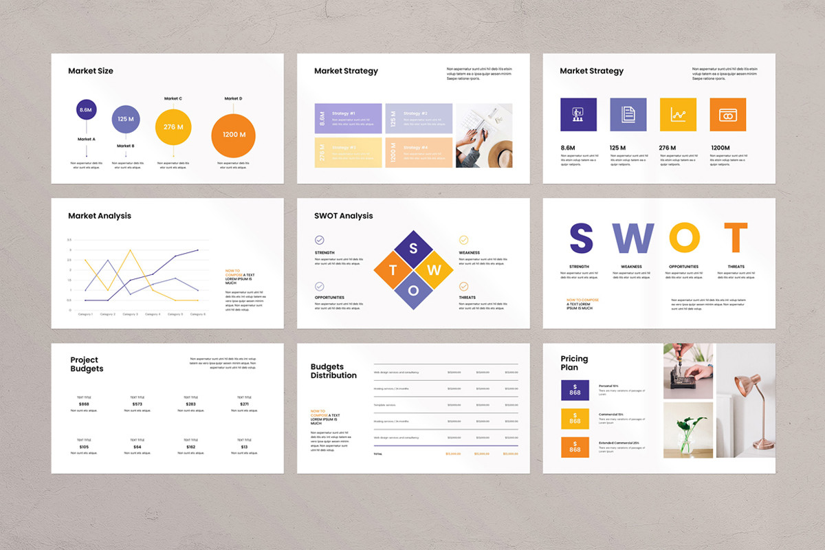 Project Proposal PowerPoint Presentation Template | Nulivo Market