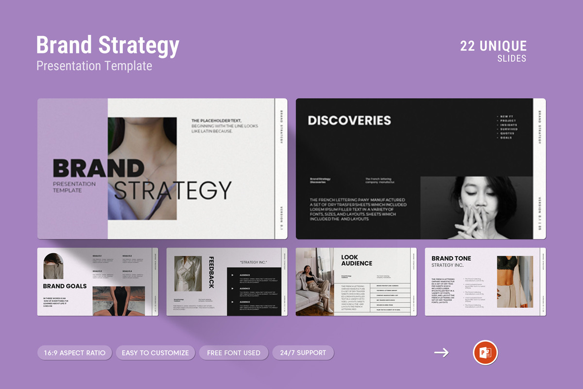 Brand Strategy PowerPoint Presentation Template | Nulivo Market