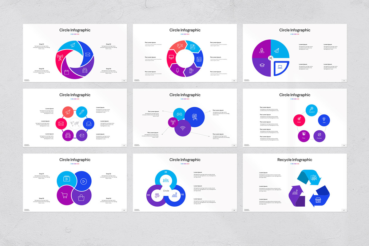 Infographics PowerPoint Presentation Template | Nulivo Market