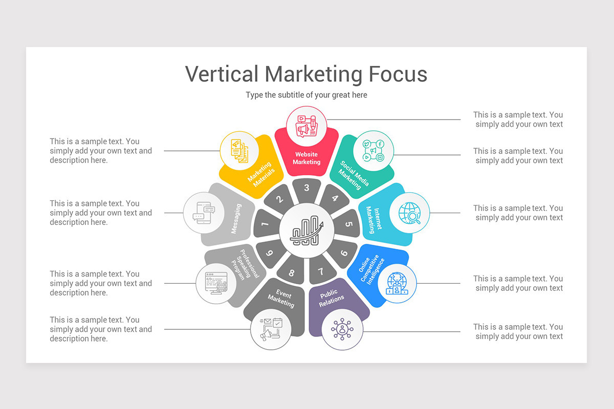 Vertical Marketing System Keynote Template | Nulivo Market