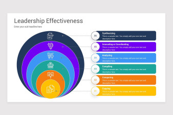 Leadership Effectiveness PowerPoint Template | Nulivo Market