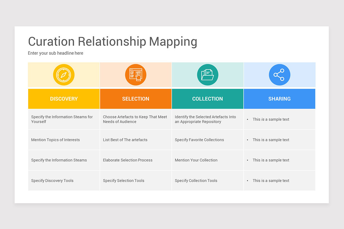 Relationship Maps Google Slide Template | Nulivo Market