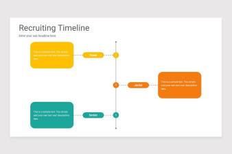 Recruiting Timeline Keynote Template | Nulivo Market