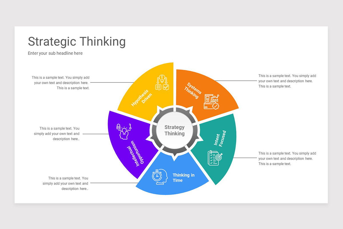 Strategic Thinking Google Slide Template | Nulivo Market