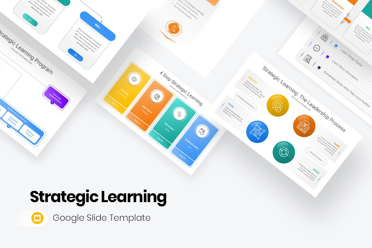 Strategic Learning Google Slide Template | Nulivo Market