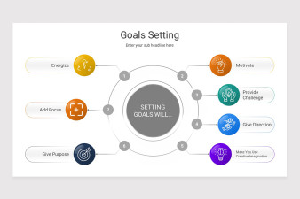 Goals Setting Google Slide Template | Nulivo Market