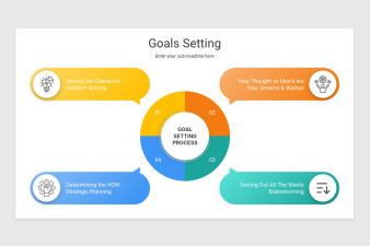 Goals Setting PowerPoint Template | Nulivo Market