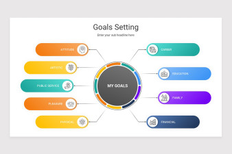 Goals Setting PowerPoint Template | Nulivo Market