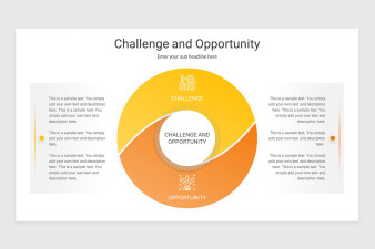 Challenge and Opportunity PowerPoint Template | Nulivo Market