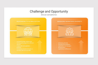 Challenge and Opportunity Google Slide Template | Nulivo Market