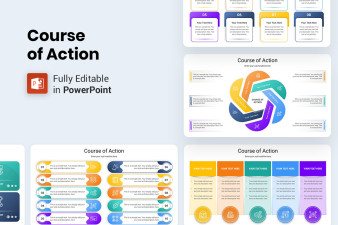 Course of Action PowerPoint Presentation Template | Nulivo Market