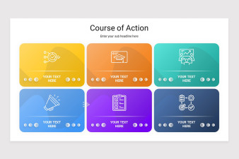 Course of Action Google Slide Presentation Template | Nulivo Market