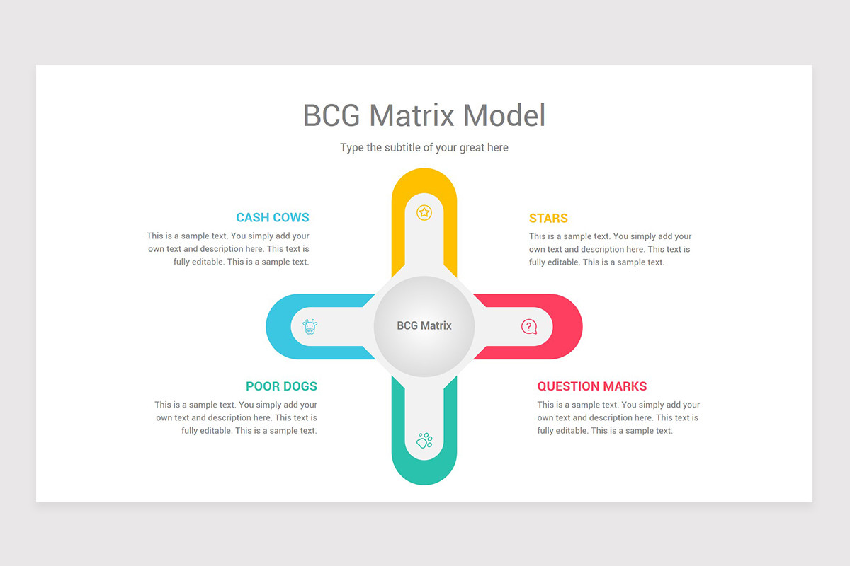 BCG Matrix PowerPoint PPT Template | Nulivo Market