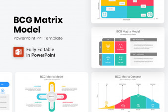 BCG Matrix PowerPoint PPT Template | Nulivo Market